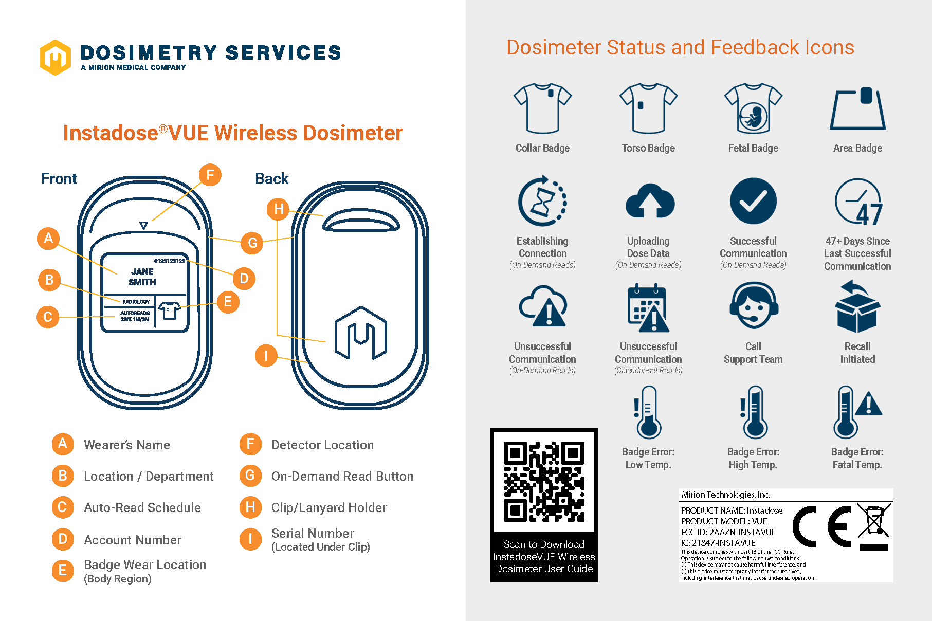 Instadose - Simple Dosimetry