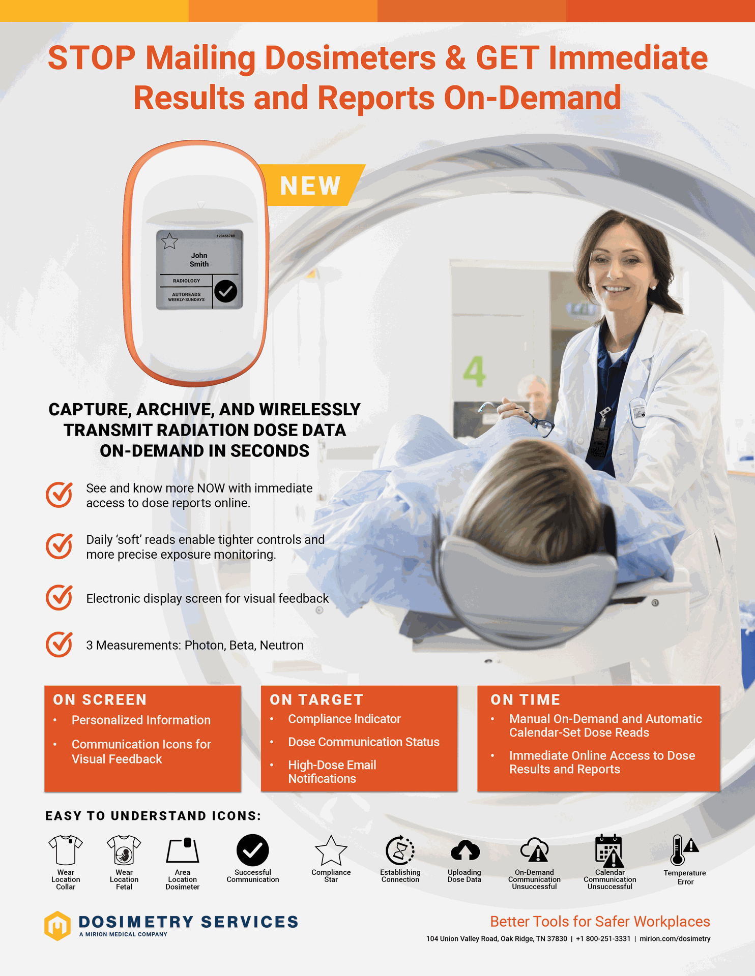 Instadose - Simple Dosimetry