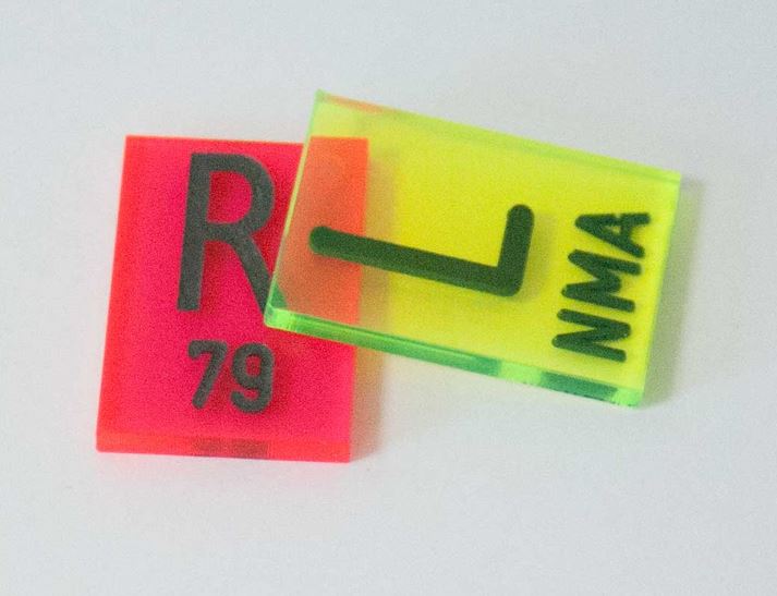X-Ray Marker: Letter 'R' on Perspex | Rothband
